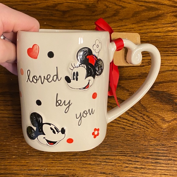 Rae Dunn | Dining | Rae Dunn Disney Minnie Mouse Mickey Mouse Love Mug ...